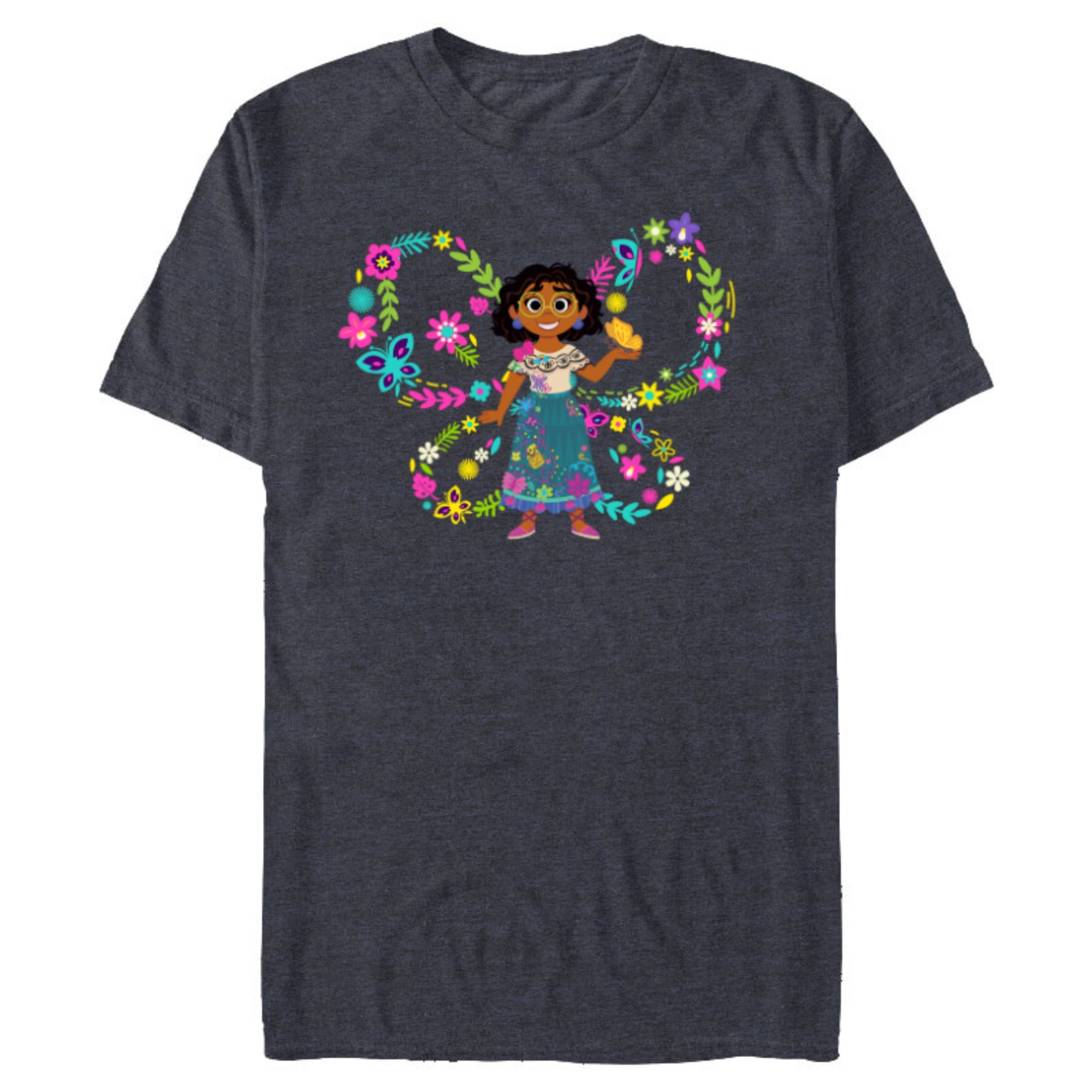 Disney Encanto Mirabel Madrigal Big Butterfly - Short Sleeve Blended T-Shirt for Adults ...