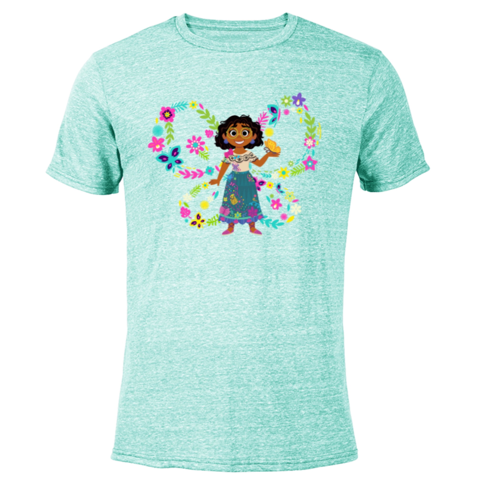 Disney Encanto Mirabel Madrigal Big Butterfly - Short Sleeve Blended T-Shirt for Adults ...