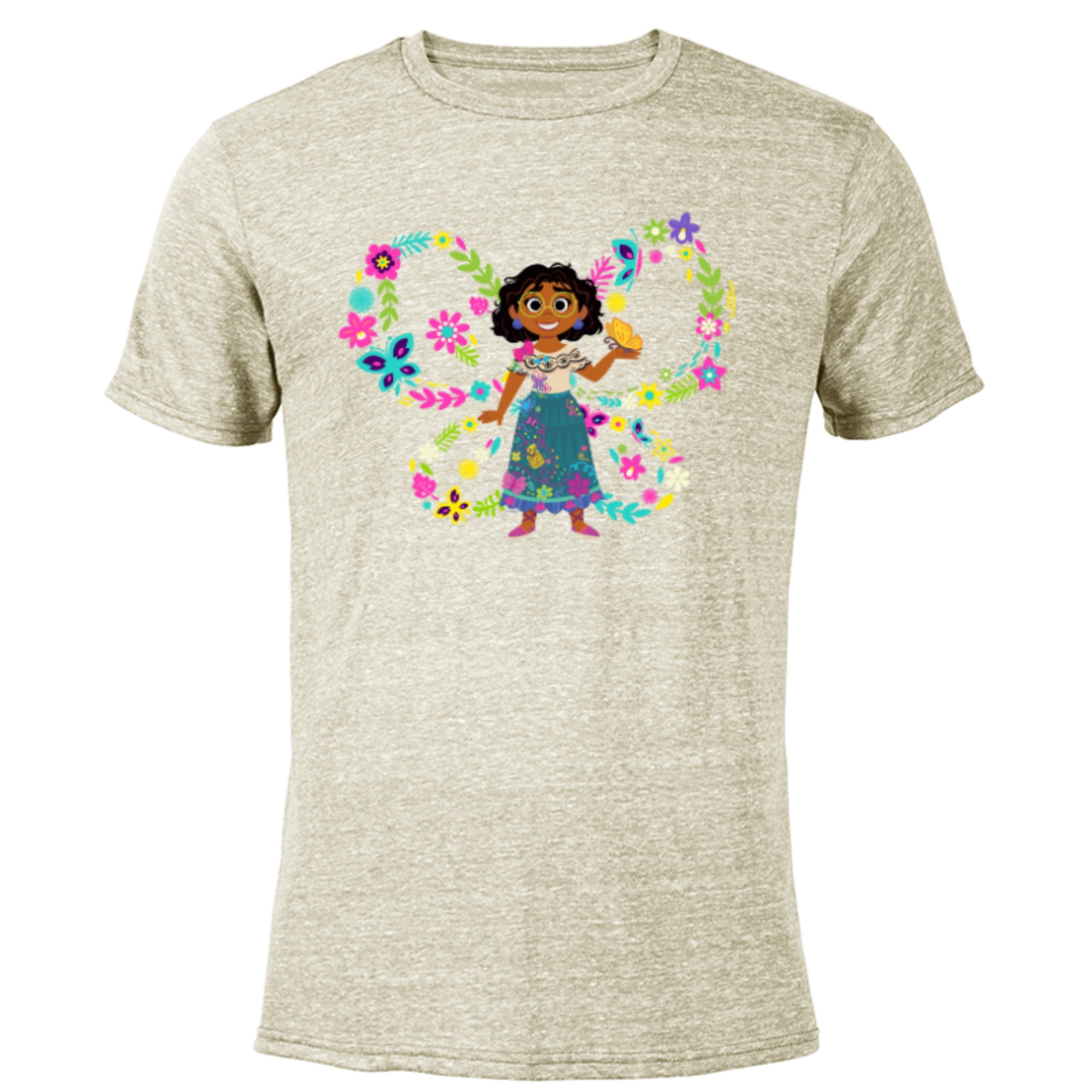 Disney Encanto Mirabel Madrigal Big Butterfly - Short Sleeve Blended T ...