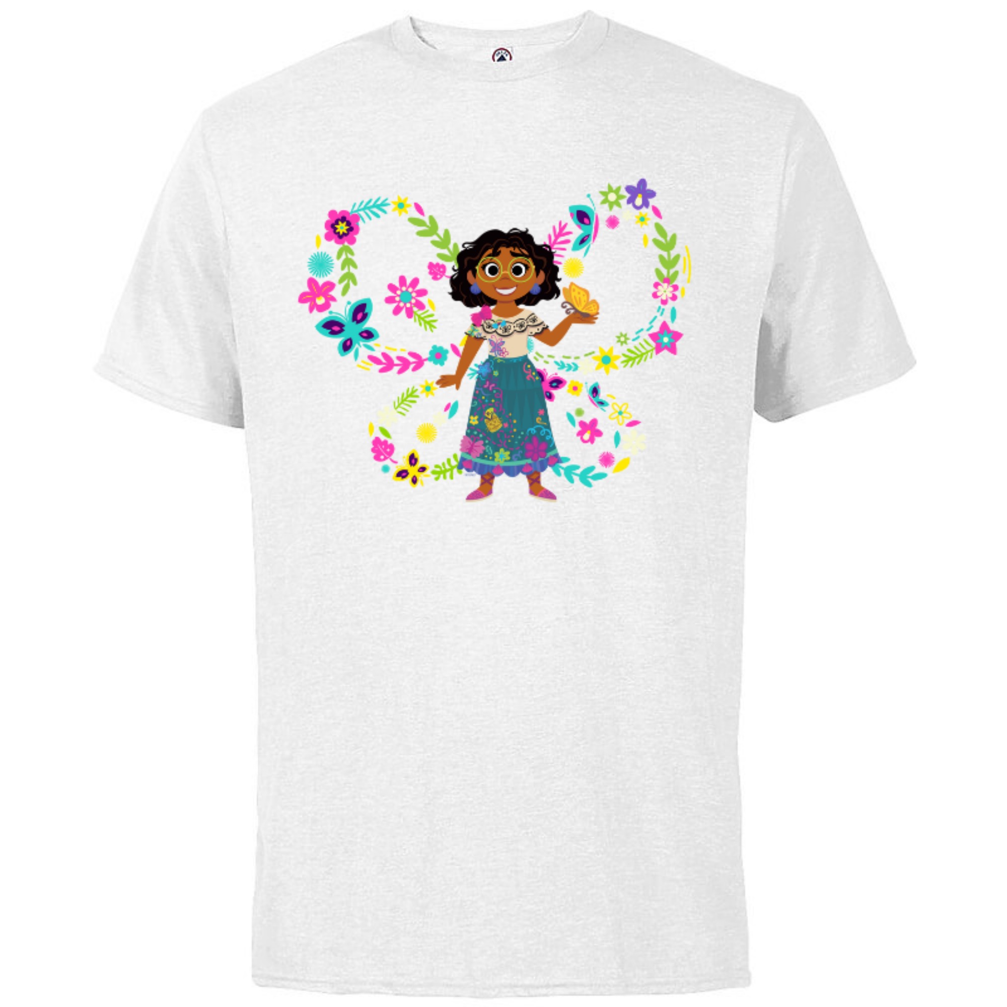 Disney Encanto Mirabel Madrigal Big Butterfly - Short Sleeve Cotton T ...