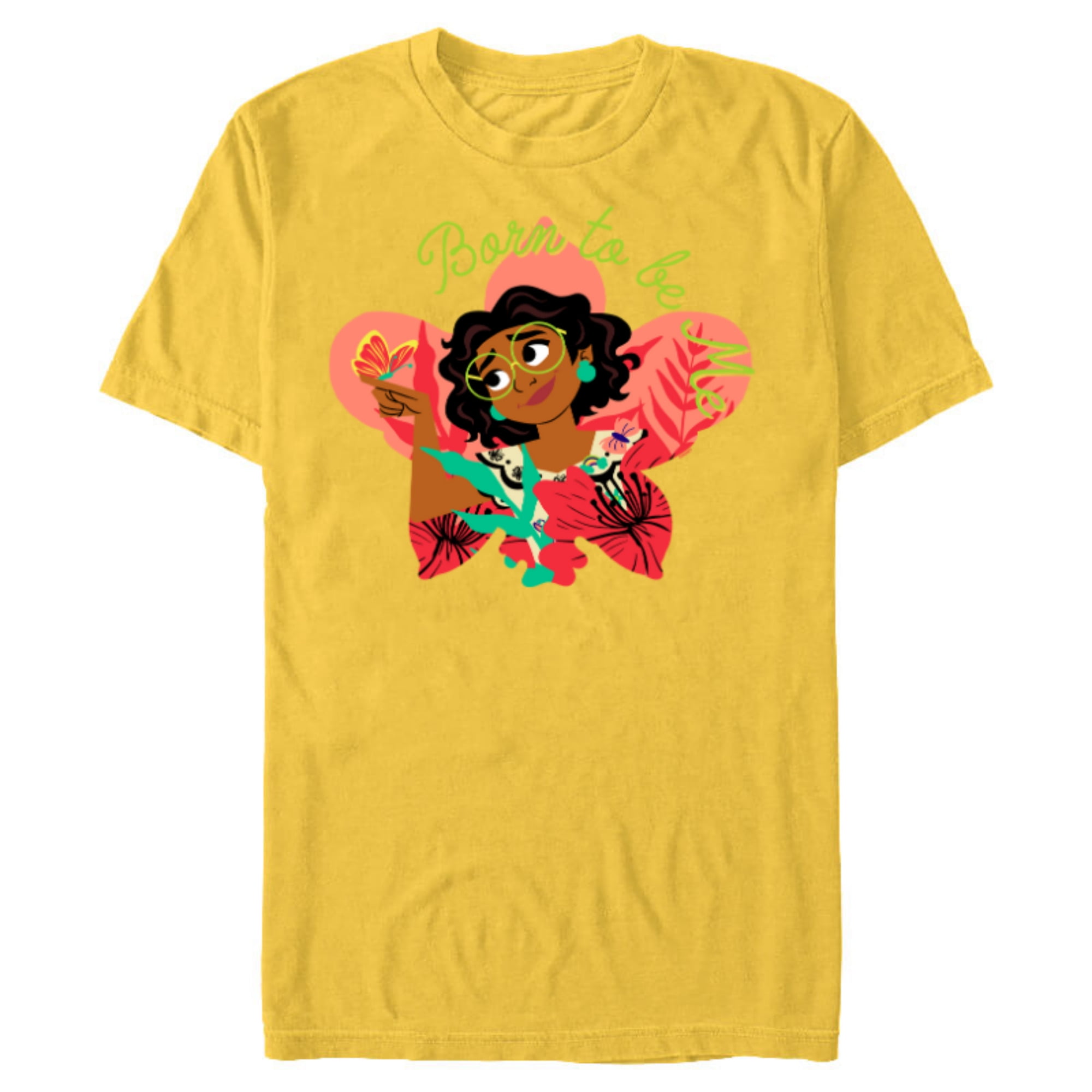 Disney Encanto Mirabel Madrigal Born To Be Me - Short Sleeve Blended T ...