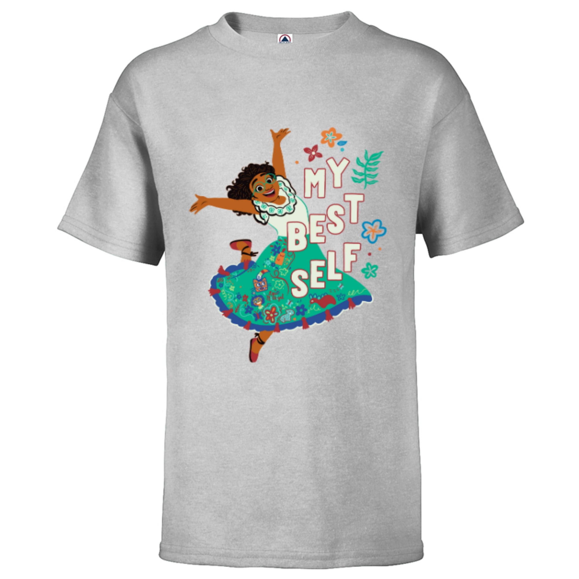 Disney Encanto Mirabel Madrigal Dancing My Best Self - Short Sleeve T ...
