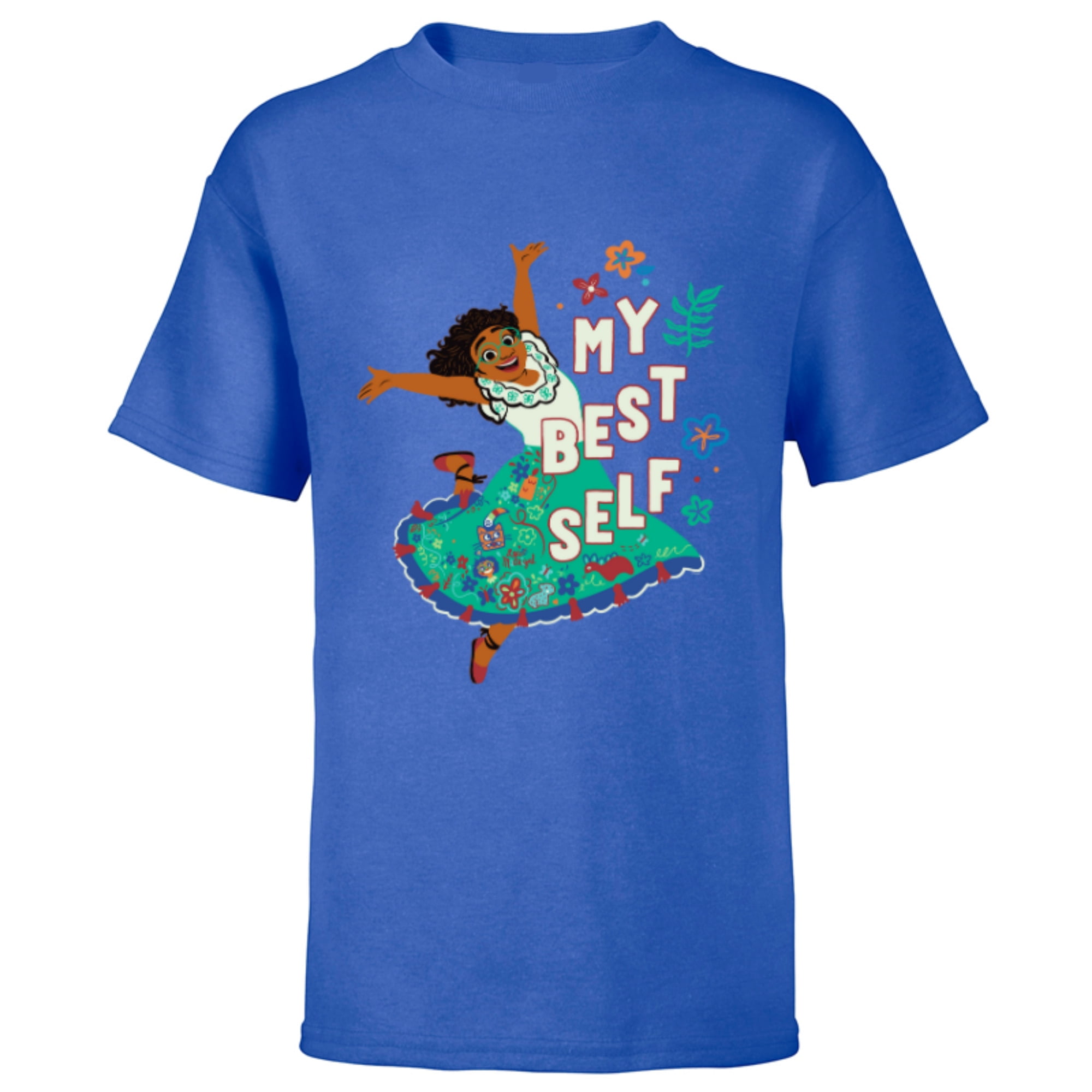 Disney Encanto Mirabel Madrigal Dancing My Best Self - Short Sleeve T ...