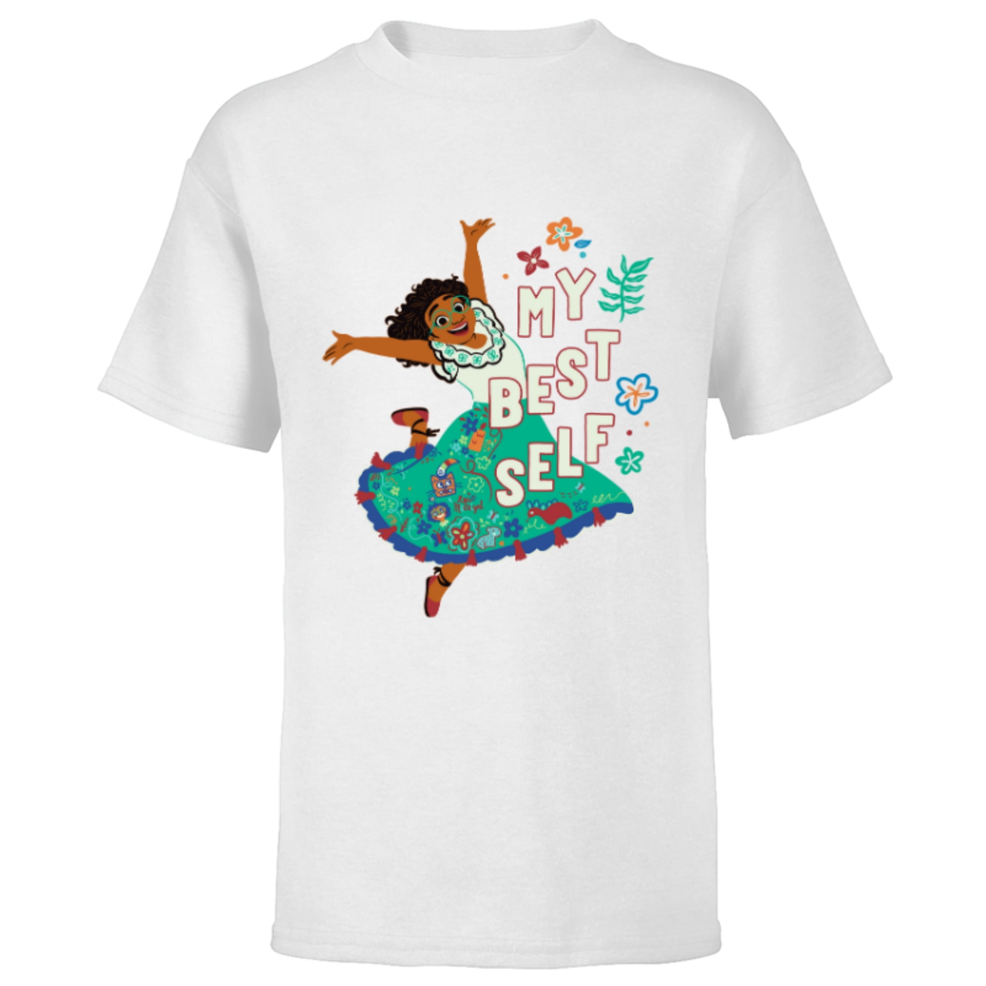 Disney Encanto Mirabel Madrigal Dancing My Best Self - Short Sleeve T ...