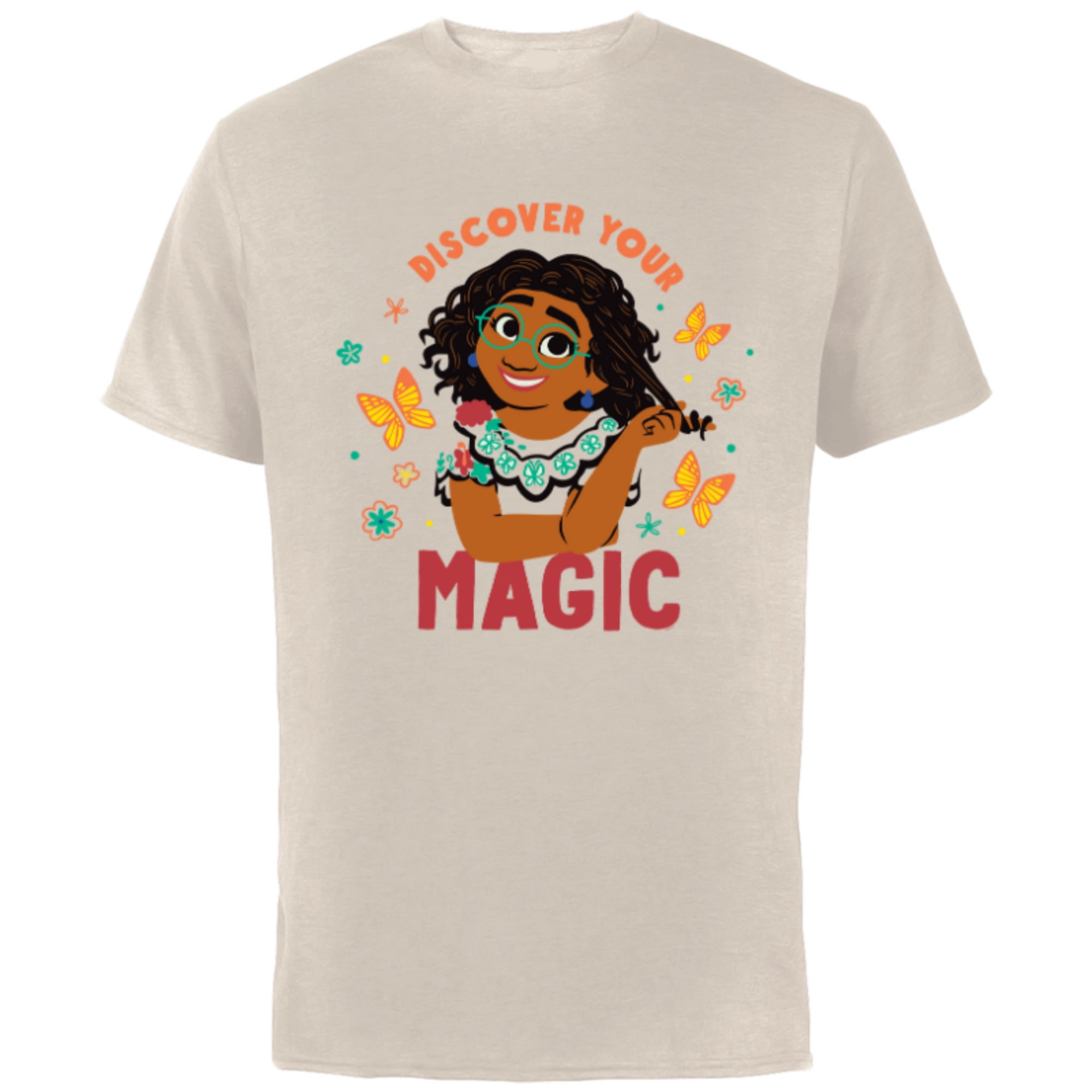 Disney Encanto Mirabel Madrigal Discover Your Magic - Short Sleeve Cotton T-Shirt for Adults ...