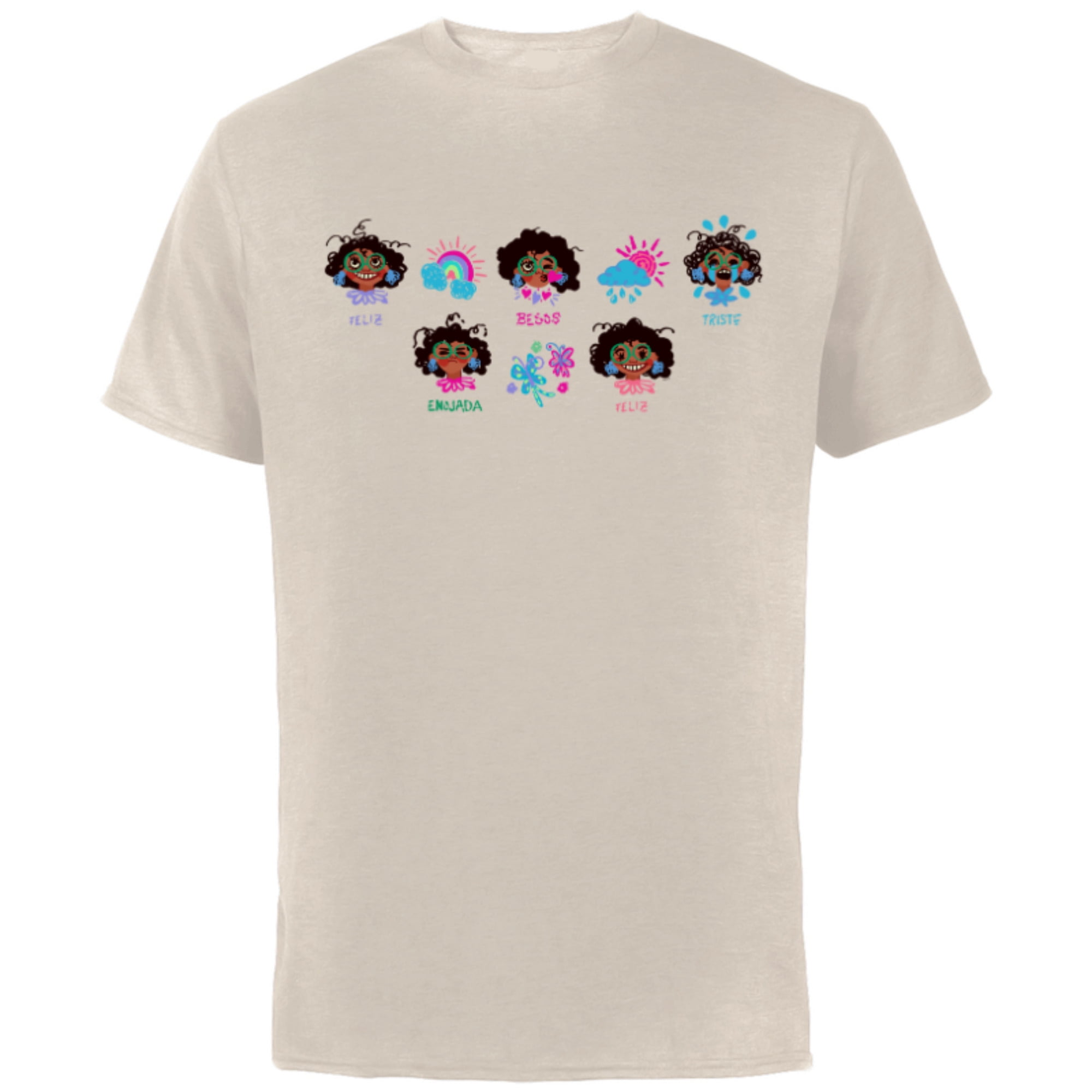 Disney Encanto Mirabel Madrigal Many Moods - Short Sleeve Cotton T ...