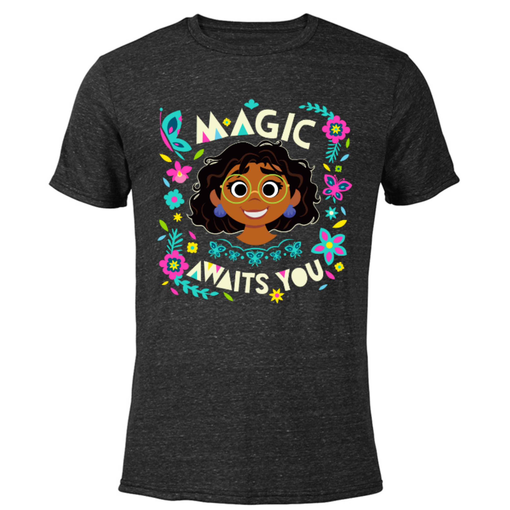 Disney Encanto Mirabel Magic Awaits You - Short Sleeve Blended T-Shirt for Adults – Customized ...