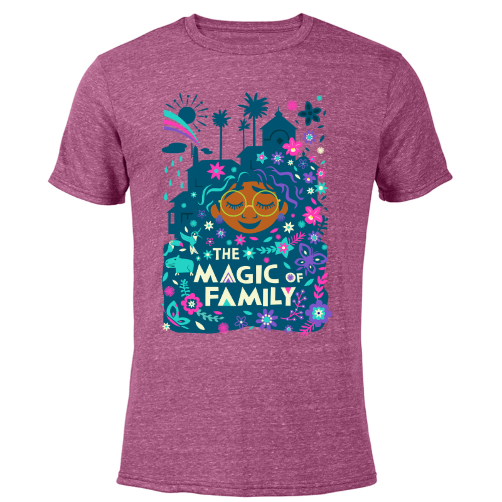 Disney Encanto Mirabel The Magic of Family Standard - Short Sleeve Blended T-Shirt for Adults ...
