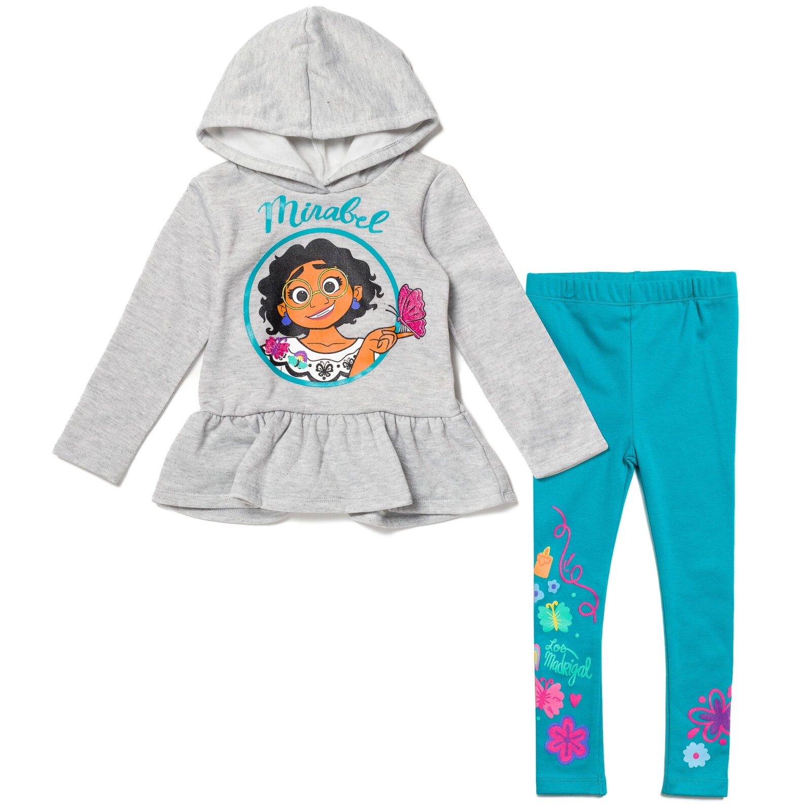 Disney Encanto Mirabel Toddler Girls Clothing Set: Pullover Fleece ...