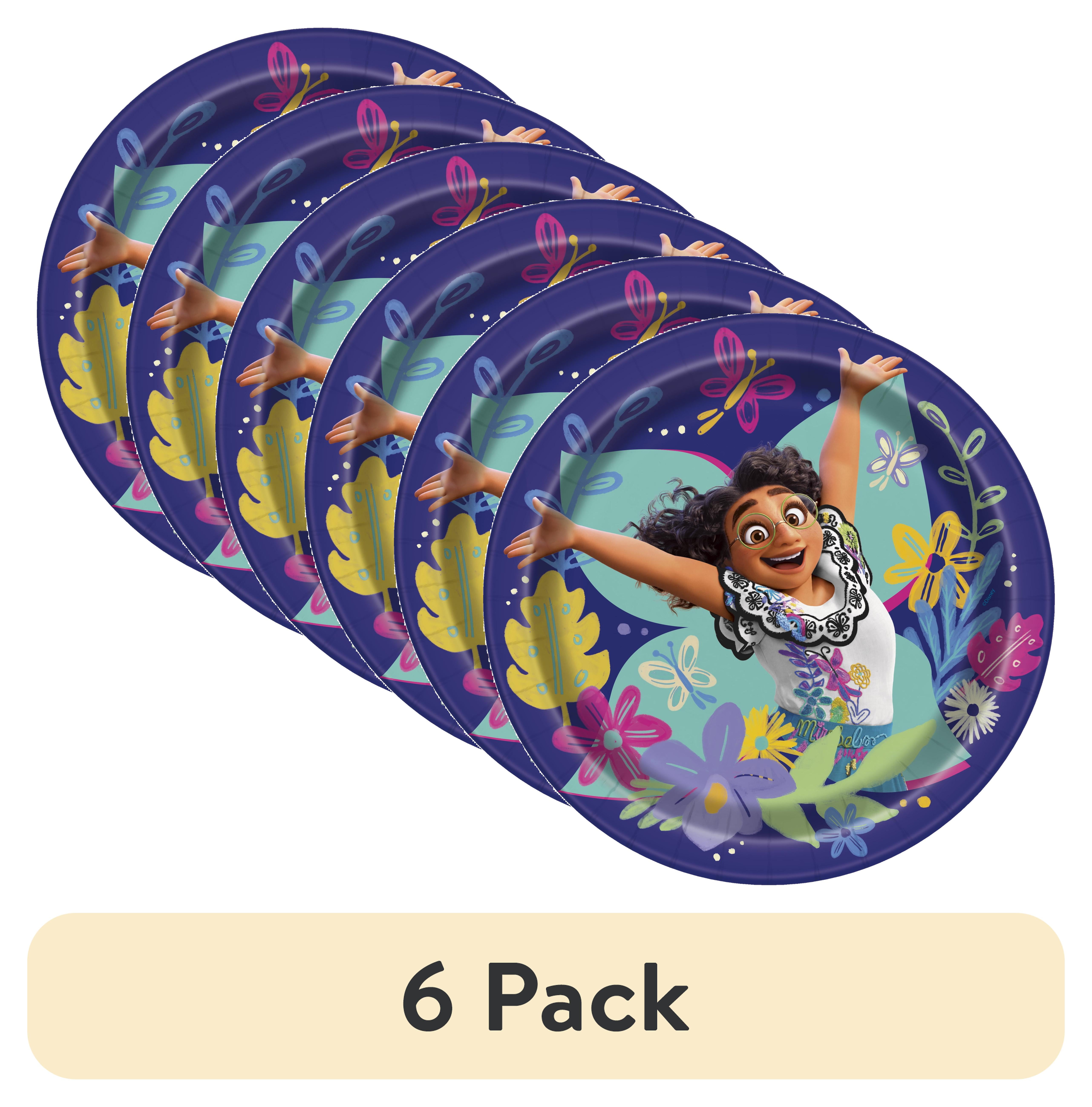 (6 pack) Disney Encanto Multicolor Paper Dinner Plates, 9in, 8ct ...