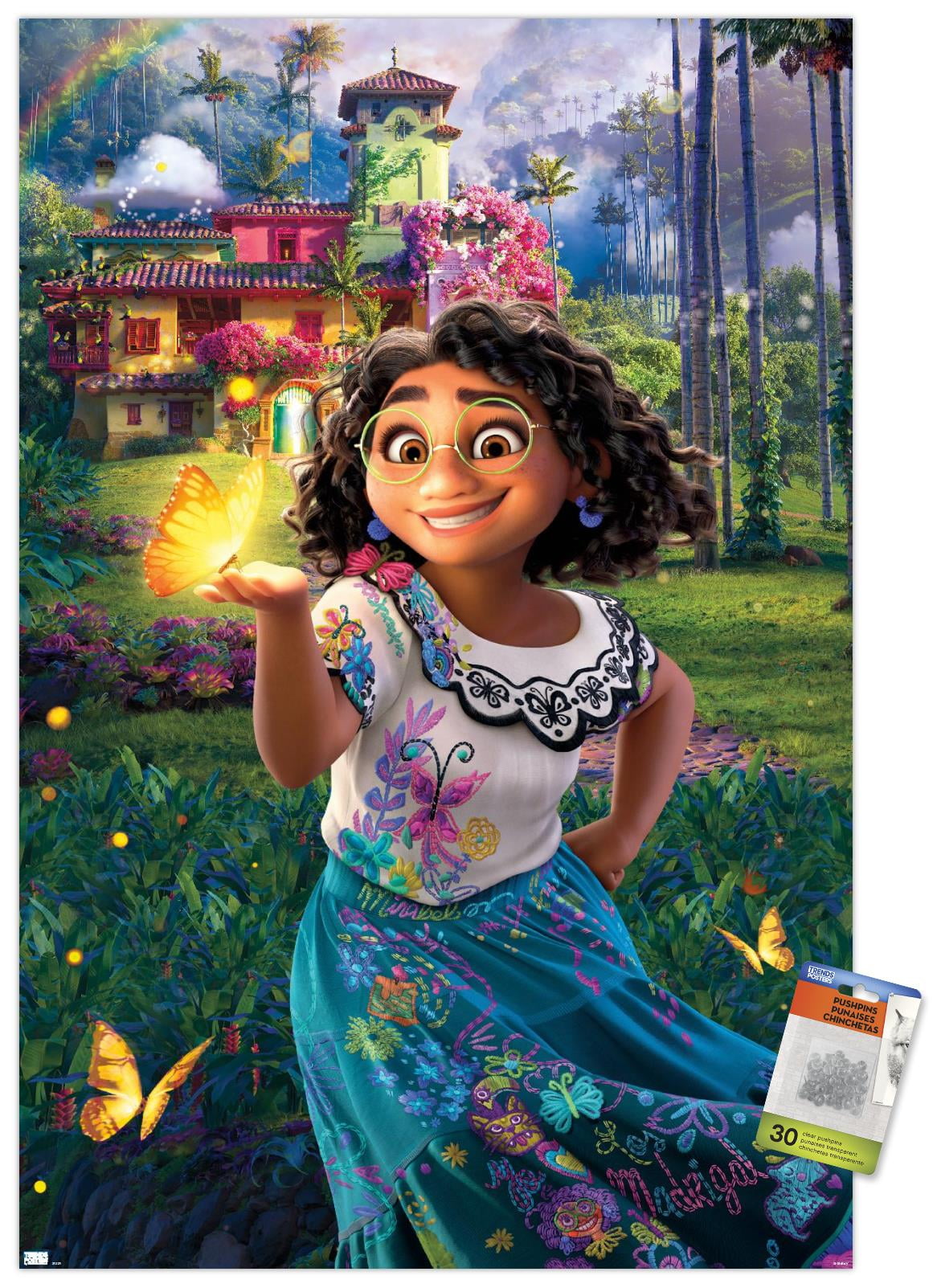Disney Encanto - One Sheet Wall Poster with Push Pins, 22.375" x 34 ...