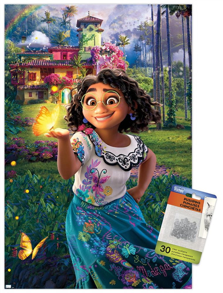 Disney Encanto - One Sheet Wall Poster with Pushpins, 14.725" x 22.375 ...