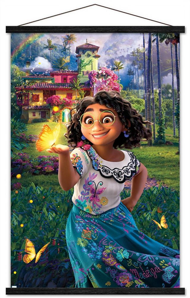 Disney Encanto - One Sheet Wall Poster with Wooden Magnetic Frame, 22. ...
