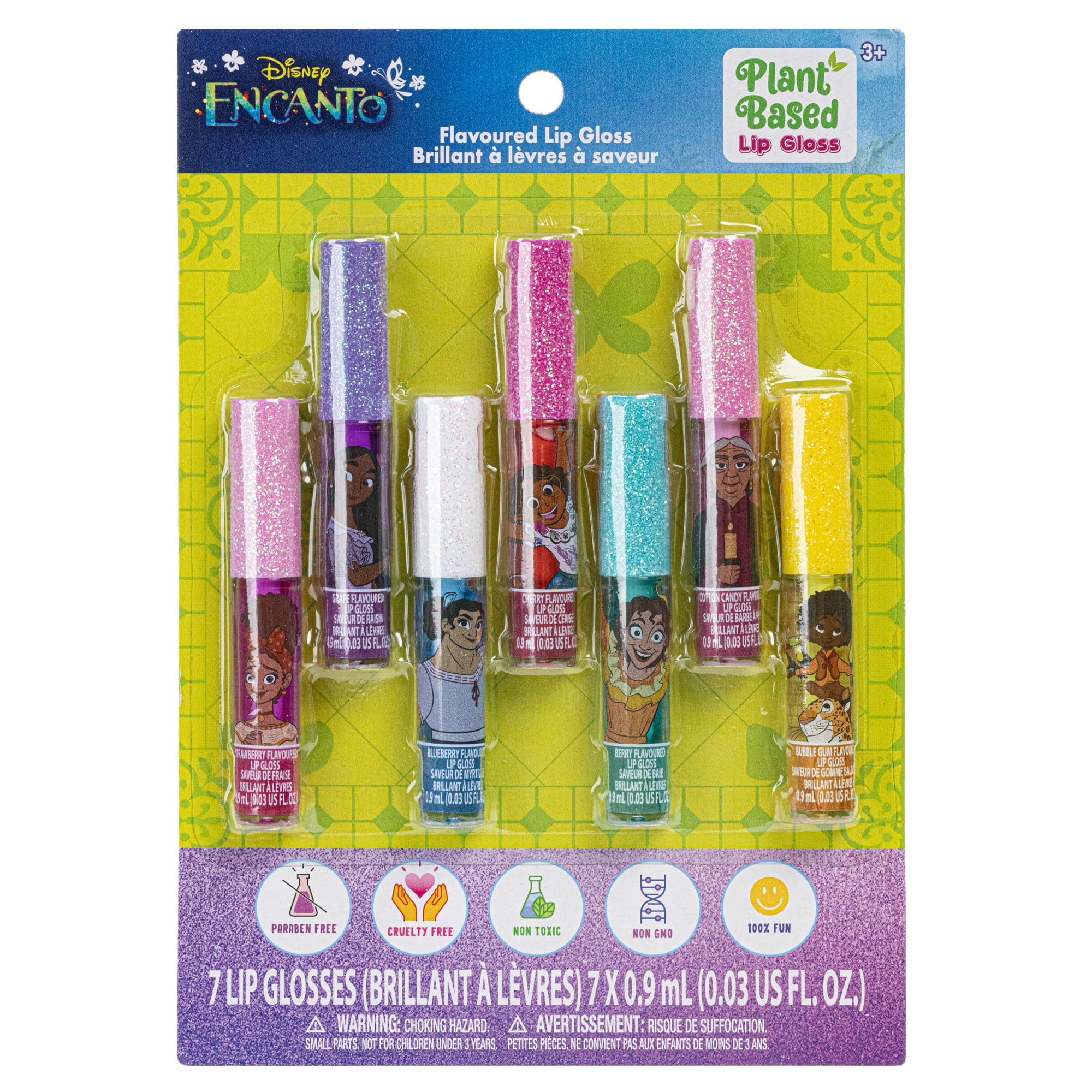 Disney Encanto -Townley Girl Super Sparkly Plant Base Lip Gloss, 7 ...