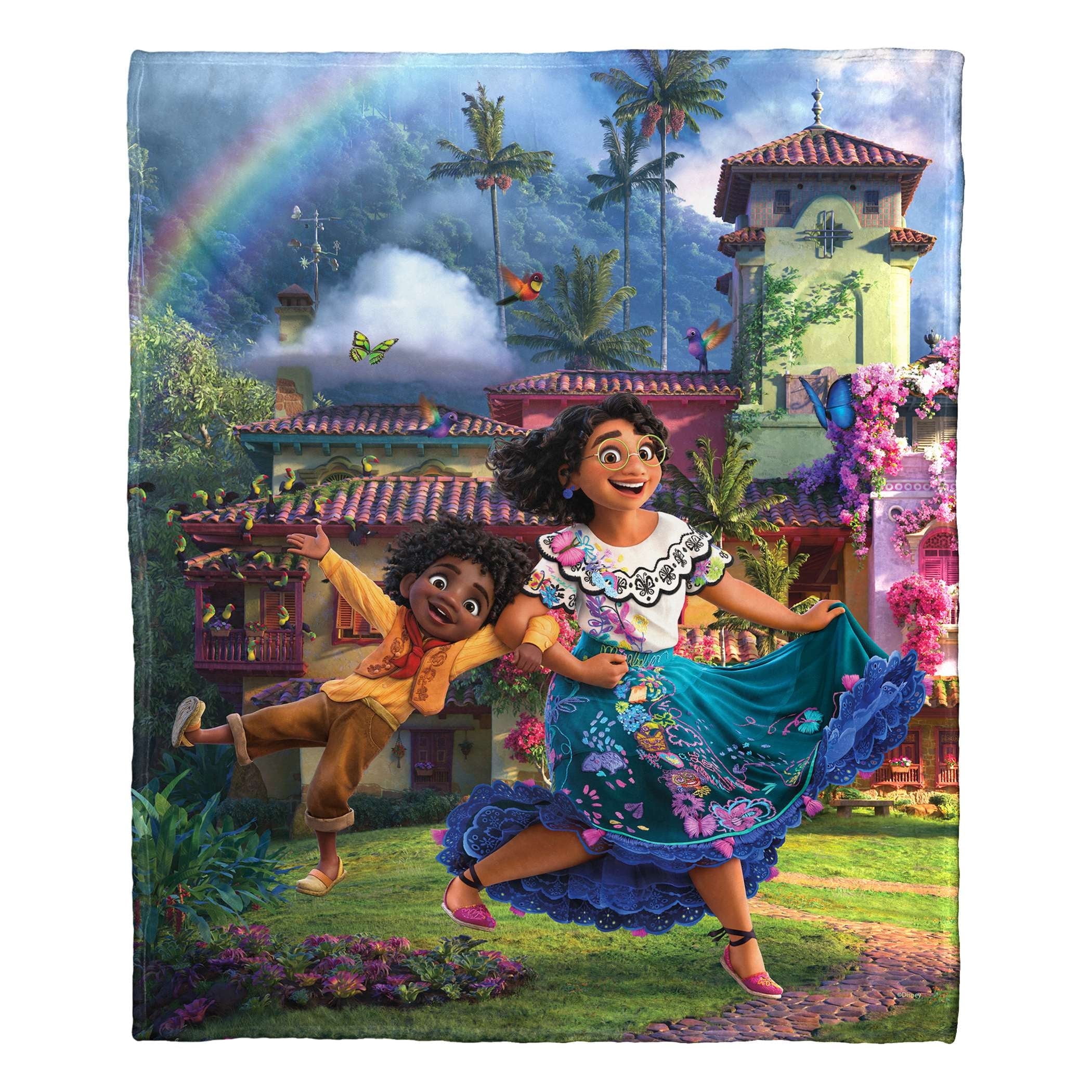 Disney Encanto Tropical Magic Kids Silk Touch Throw Blanket - Walmart.com