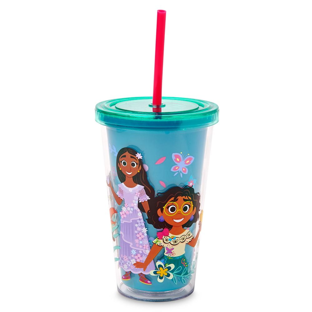 Disney Encanto Tumbler with Straw Mirabel Isabela Antonio Luisa 16oz ...