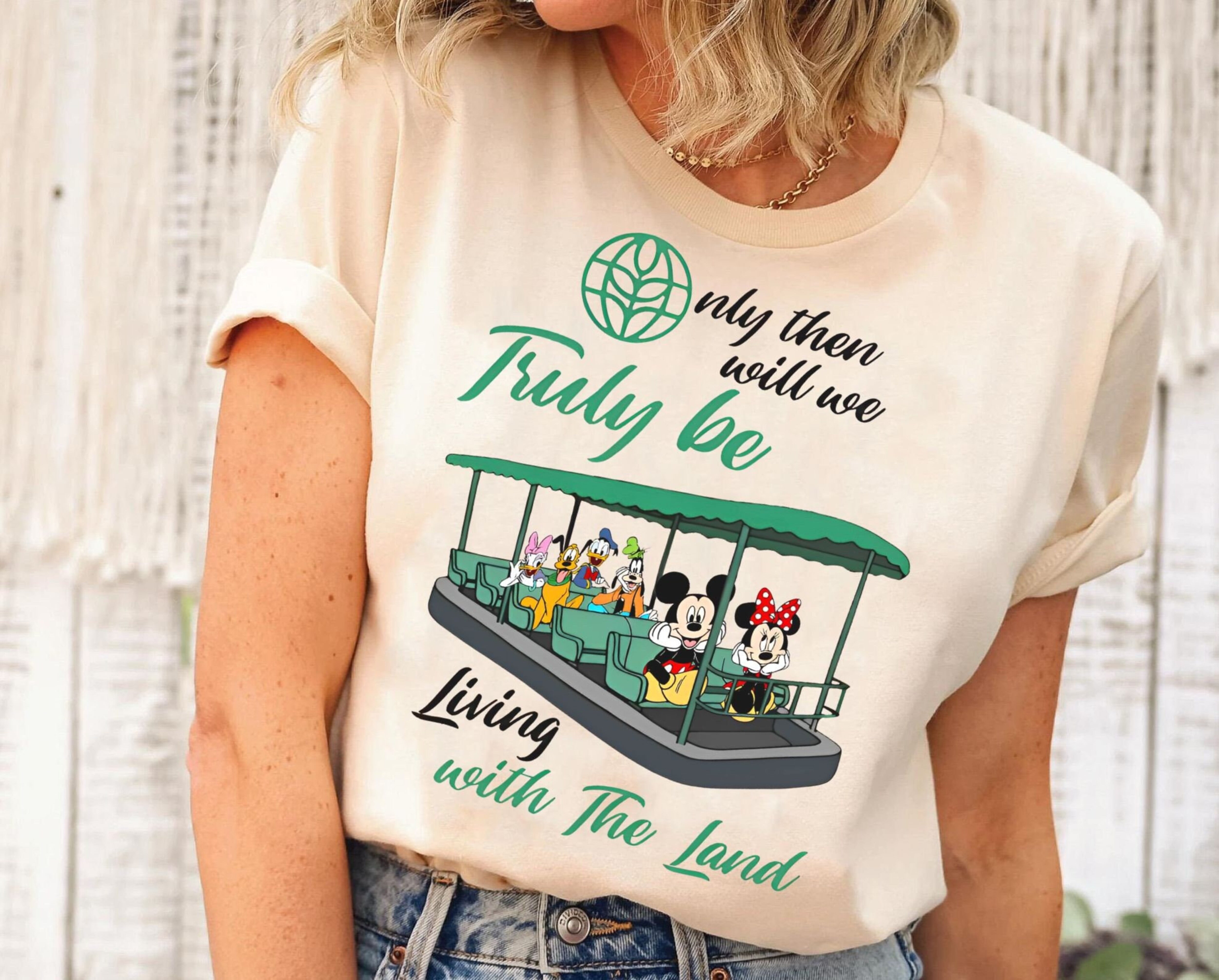 Disney Epcot Center Retro Shirt | Living With The Land T-Shirt | Funny ...
