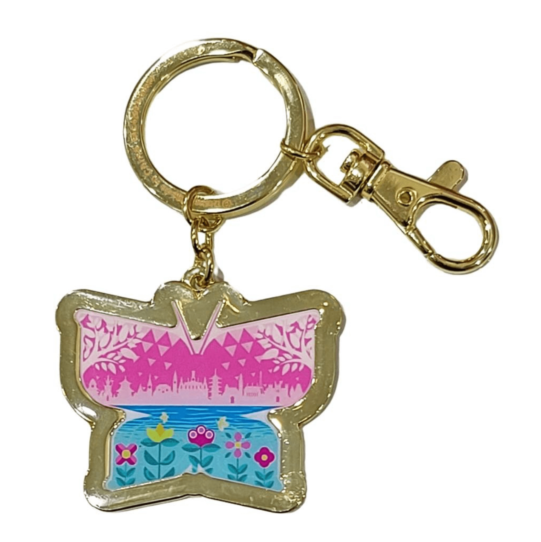 Disney Epcot Flower and Garden Festival 2024 Minnie Butterfly Keychain ...