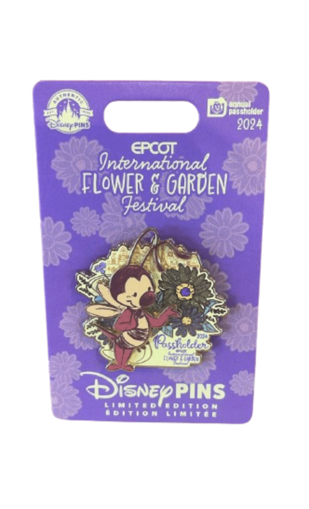 Disney Epcot Flower and Garden Festival 2024 Spike Bee Passholder ...
