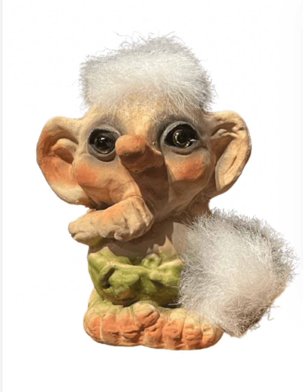 Disney Epcot Norway Nyform Baby Troll Sucking Thumb Figurine New with ...