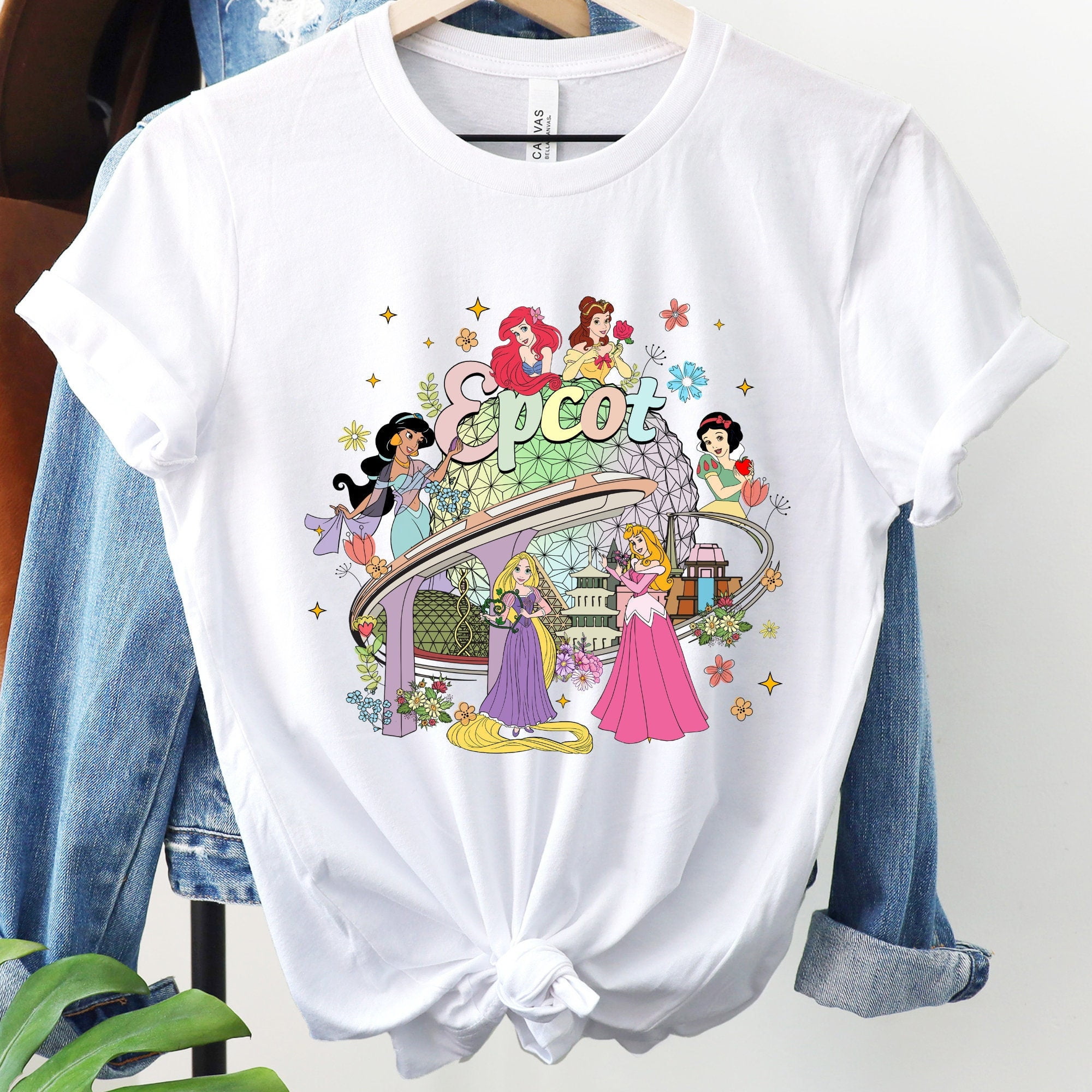 Disney Epcot Princess Shirt, Princess Girl Shirt, Disney Girls Trip, Disney Princess Shirt ...