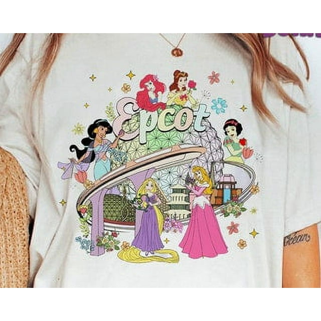 Disney Epcot Princess Shirt, Princess Girl Shirt, Disney Girls Trip ...