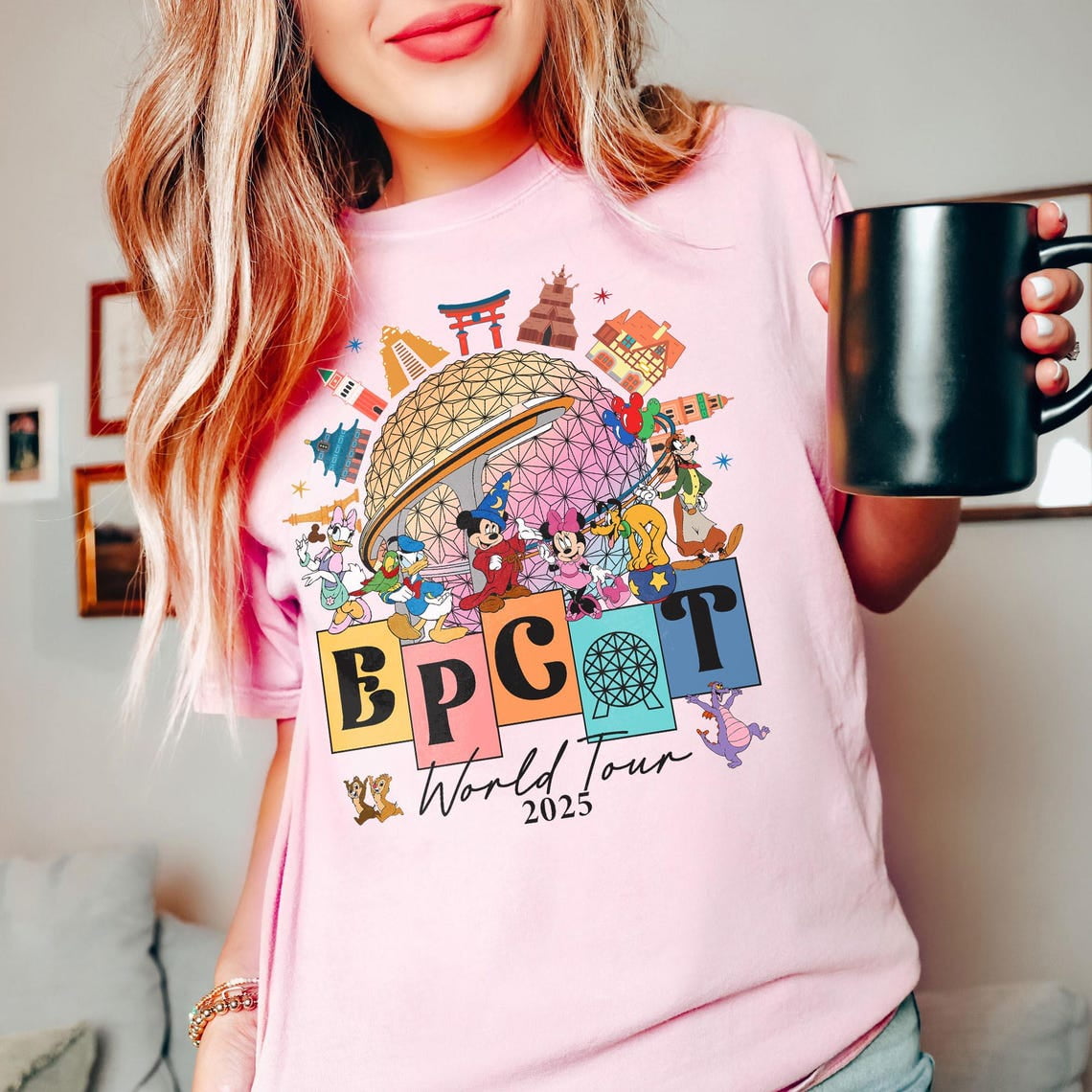 Disney Epcot World Tour 2025 Shirt, Disney Epcot Shirt, Disney Trip ...