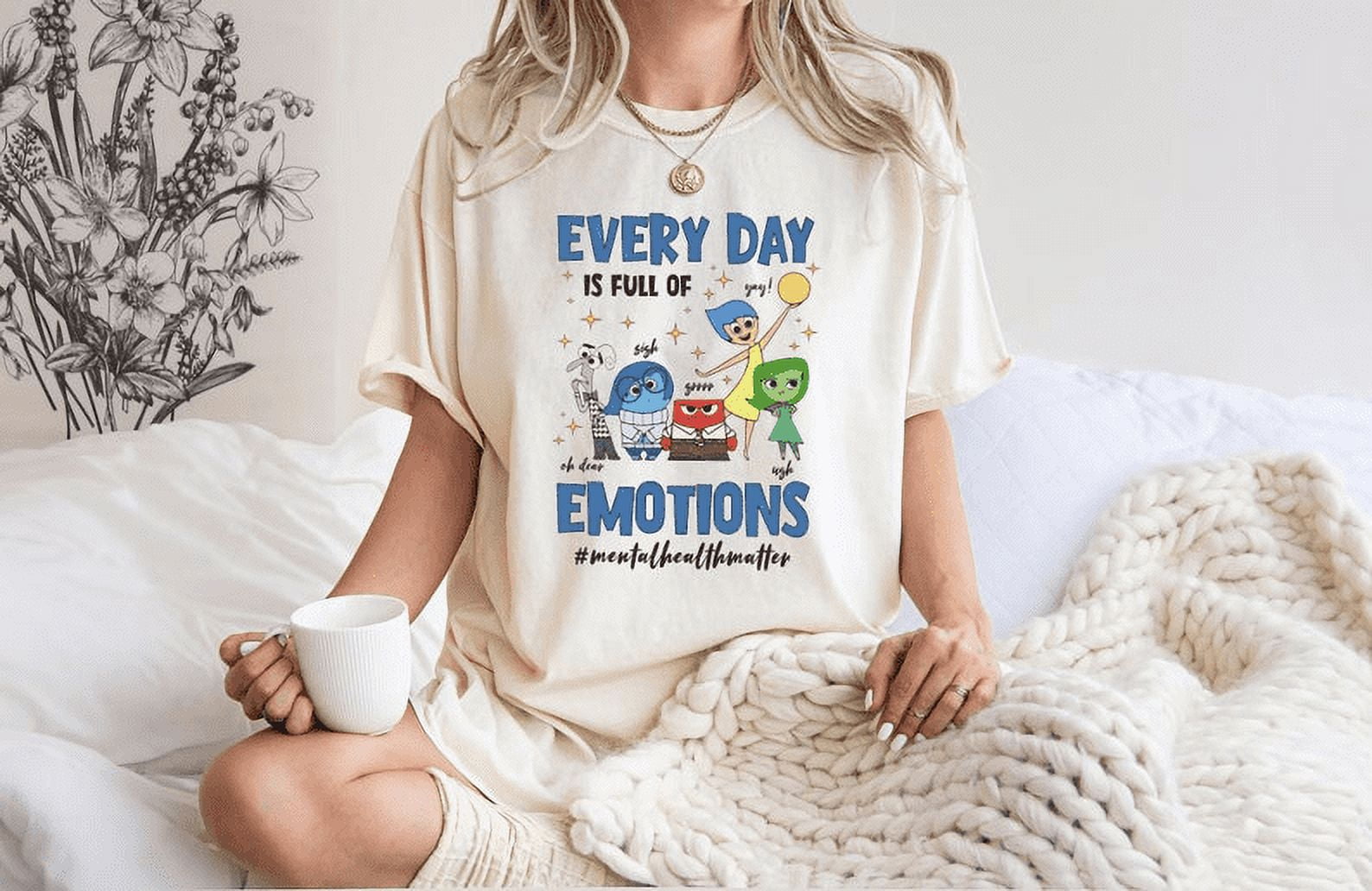 Disney Every Day Is Full Of Emotions,Inside Out It's Okay To Feel All ...