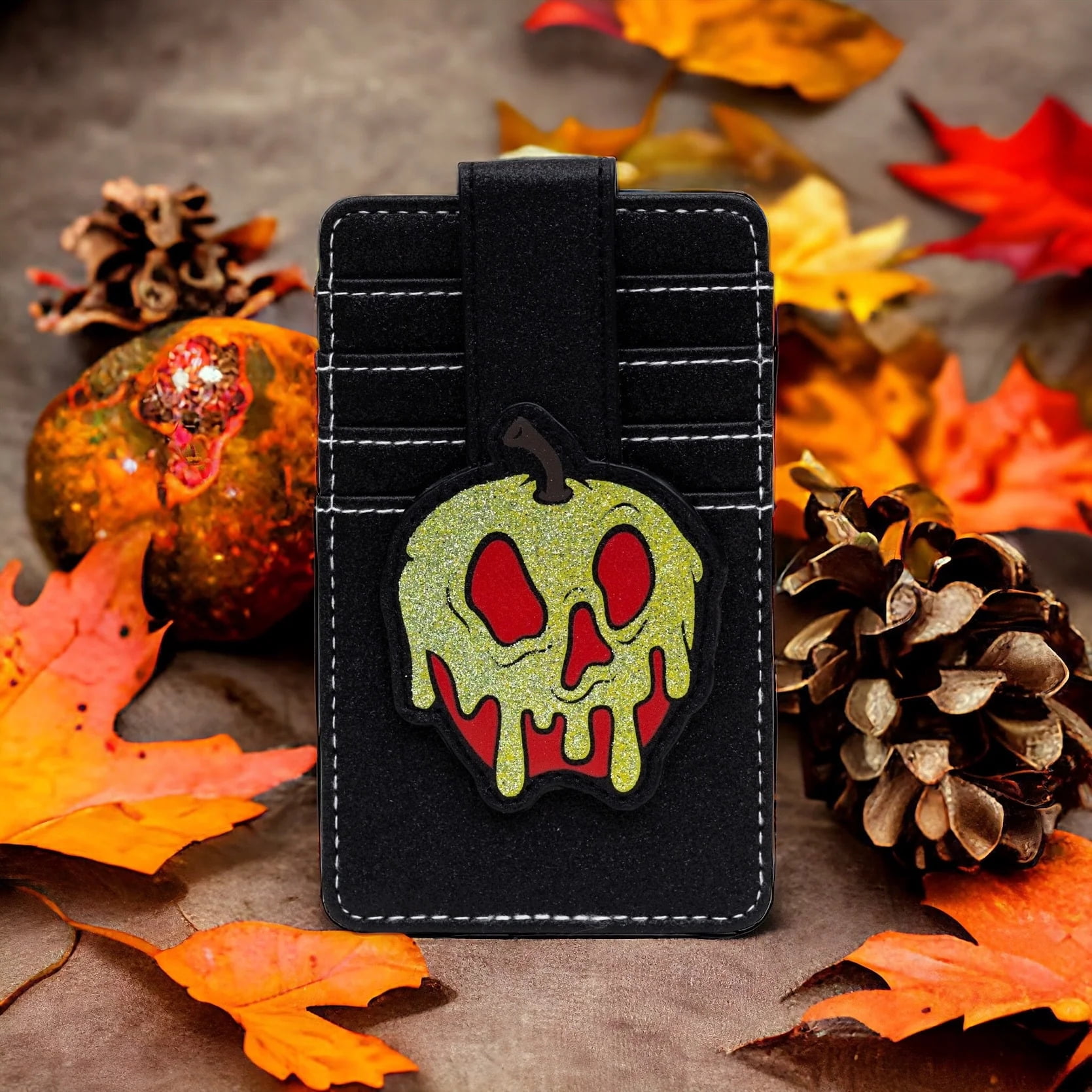Disney Evil Queen Poison Apple Character Wallet ID Card Holder ...