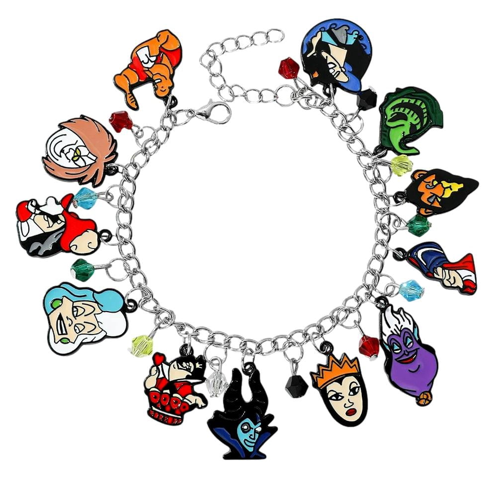Disney Evil Villains Cartoon Characters and Themed Charms Charm ...