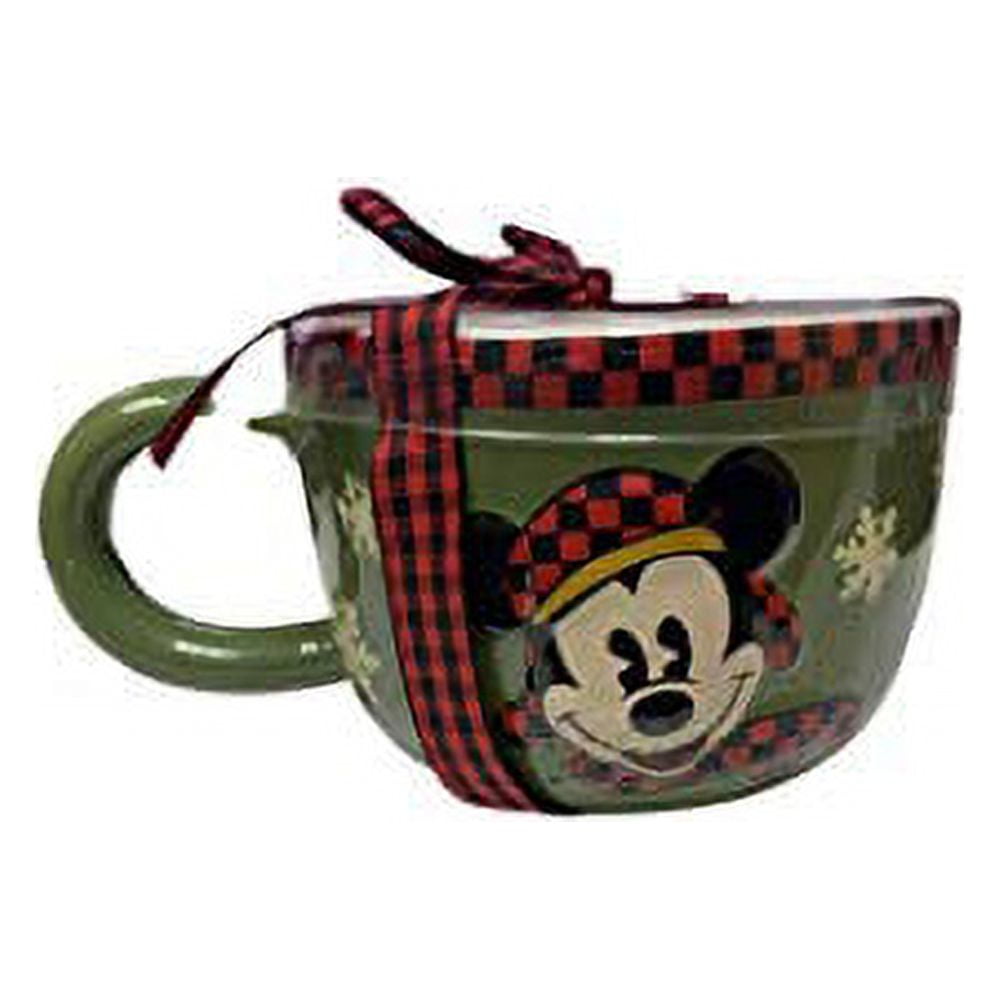 Disney Extra Large Holiday Mickey and Minnie Mouse Mug - Walmart.com