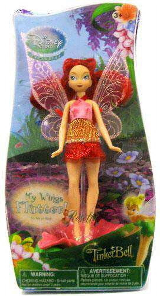 Disney Fairies Fluttering Wings Rosetta Figure - Walmart.com