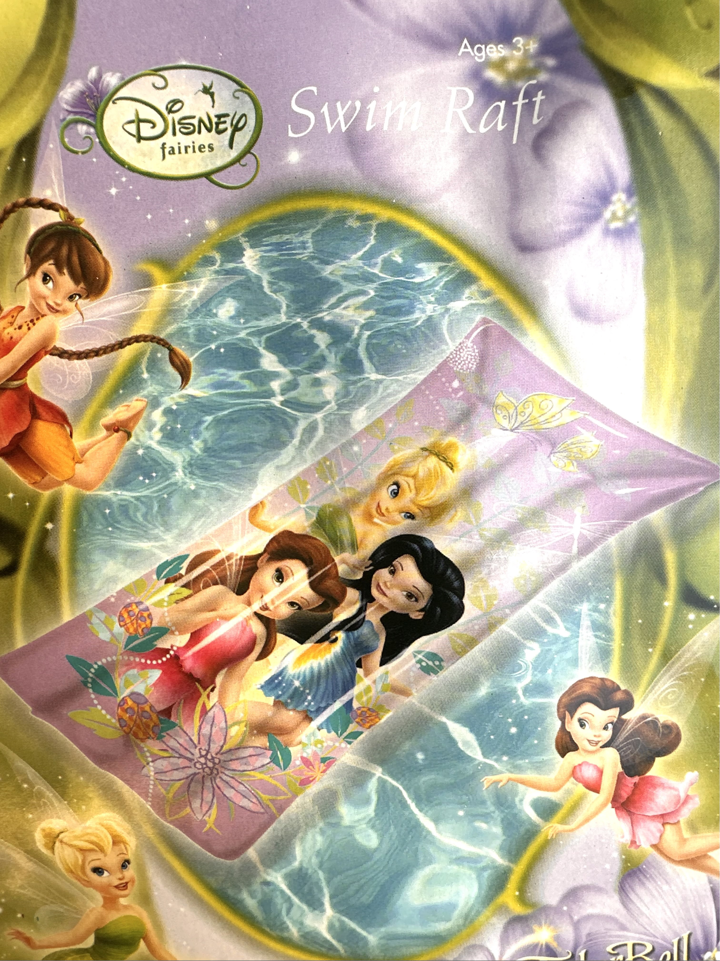 Disney Fairies Inflatable Fairy Rescue Inflatable Raft 19in X 48in ...