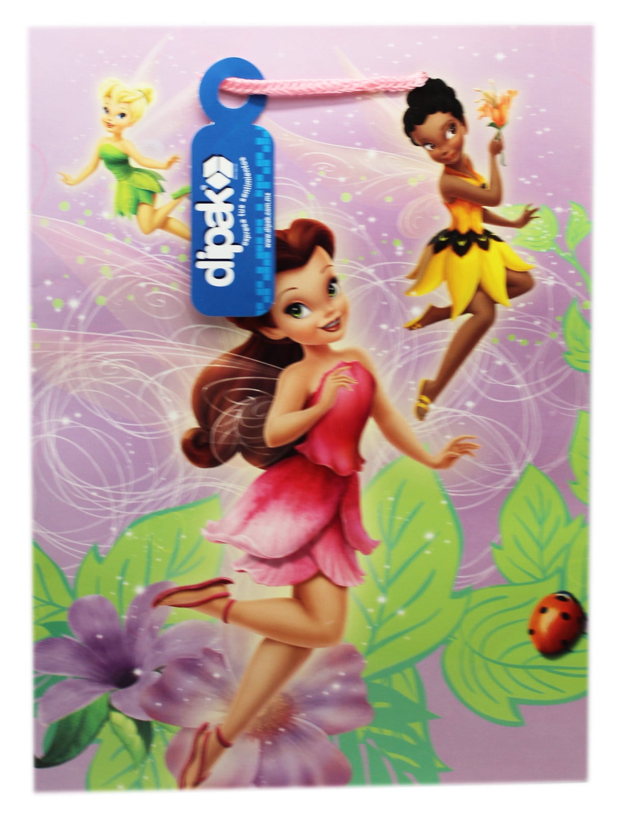 Disney Fairies Rosetta, Iridessa, and Tinker Bell Floral Medium Size ...