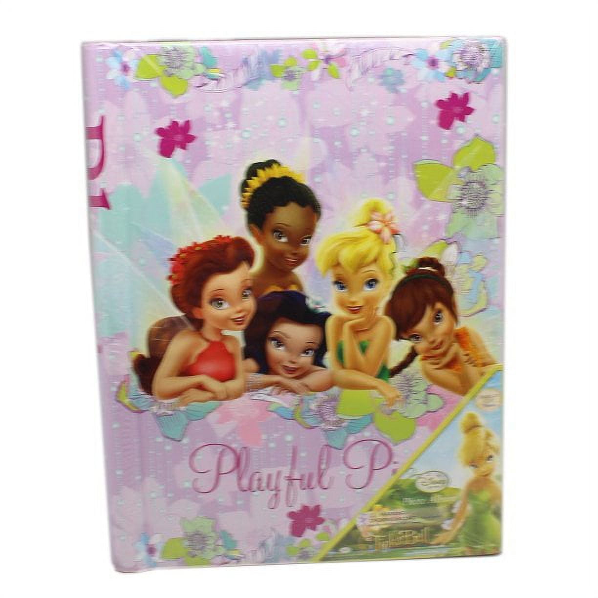 Disney Fairies Tinker Bell and Friend Lavender Floral Kids Photo Album ...