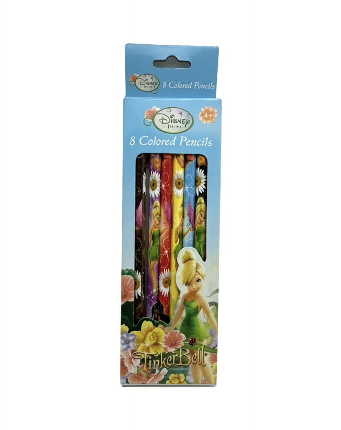 Disney Fairy Tinker Bell 8pk Colored Pencils - Walmart.com