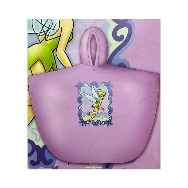 Disney Fairy Tinker Bell Lavender Poncho - Walmart.com