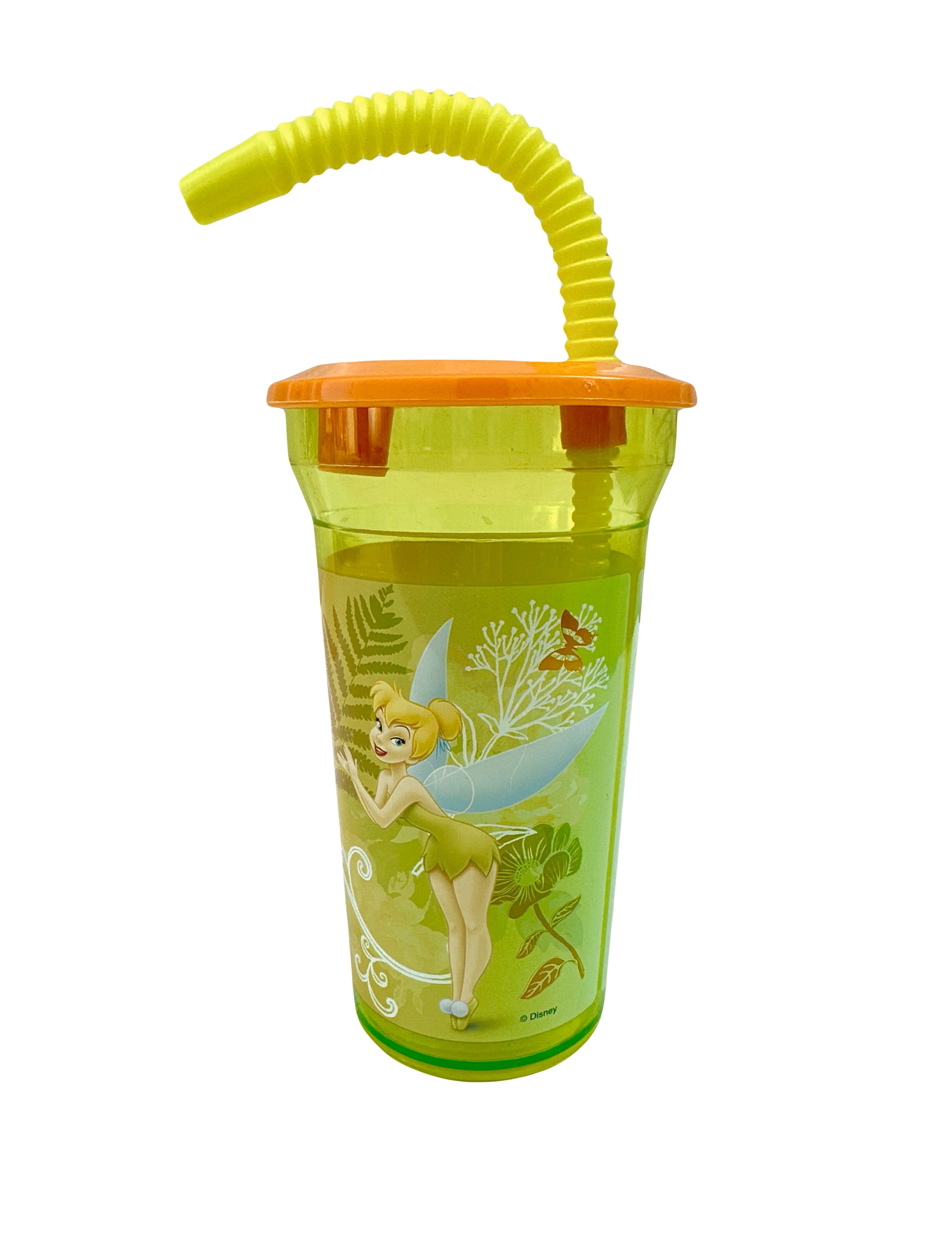 Disney Tinker Bell Fairy Girl's Tumbler Cup with Spill Proof Lid and ...