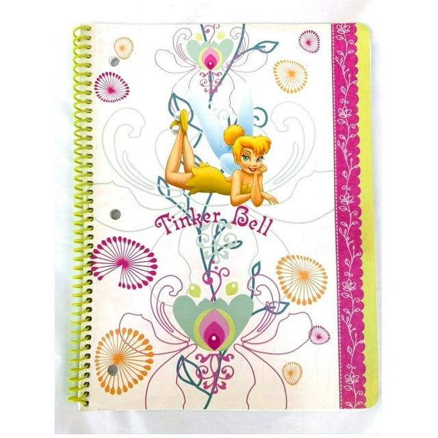Disney Fairy Tinker Bell in Neverland Spiral Notebook - Walmart.com