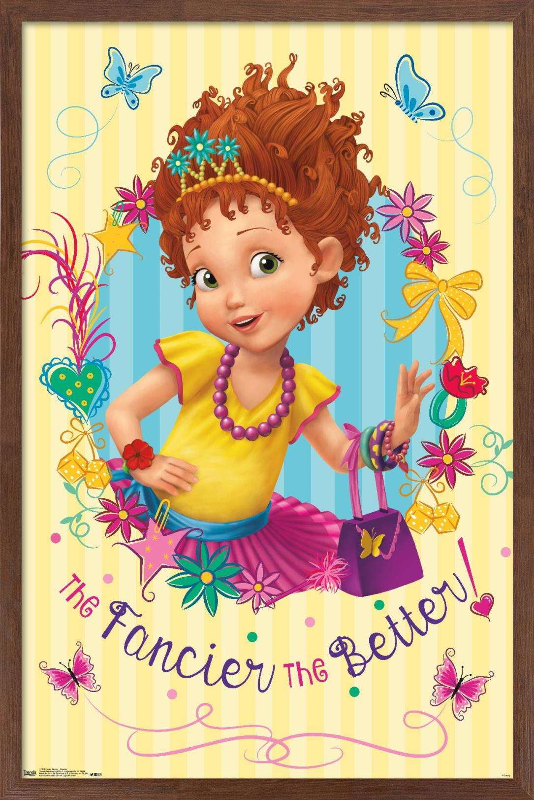 Disney Fancy Nancy - Fancier Wall Poster, 14.725" x 22.375", Framed ...