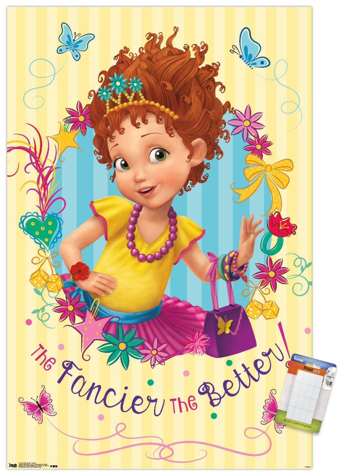 Disney Fancy Nancy - Fancier Wall Poster, 14.725" x 22.375" - Walmart.com