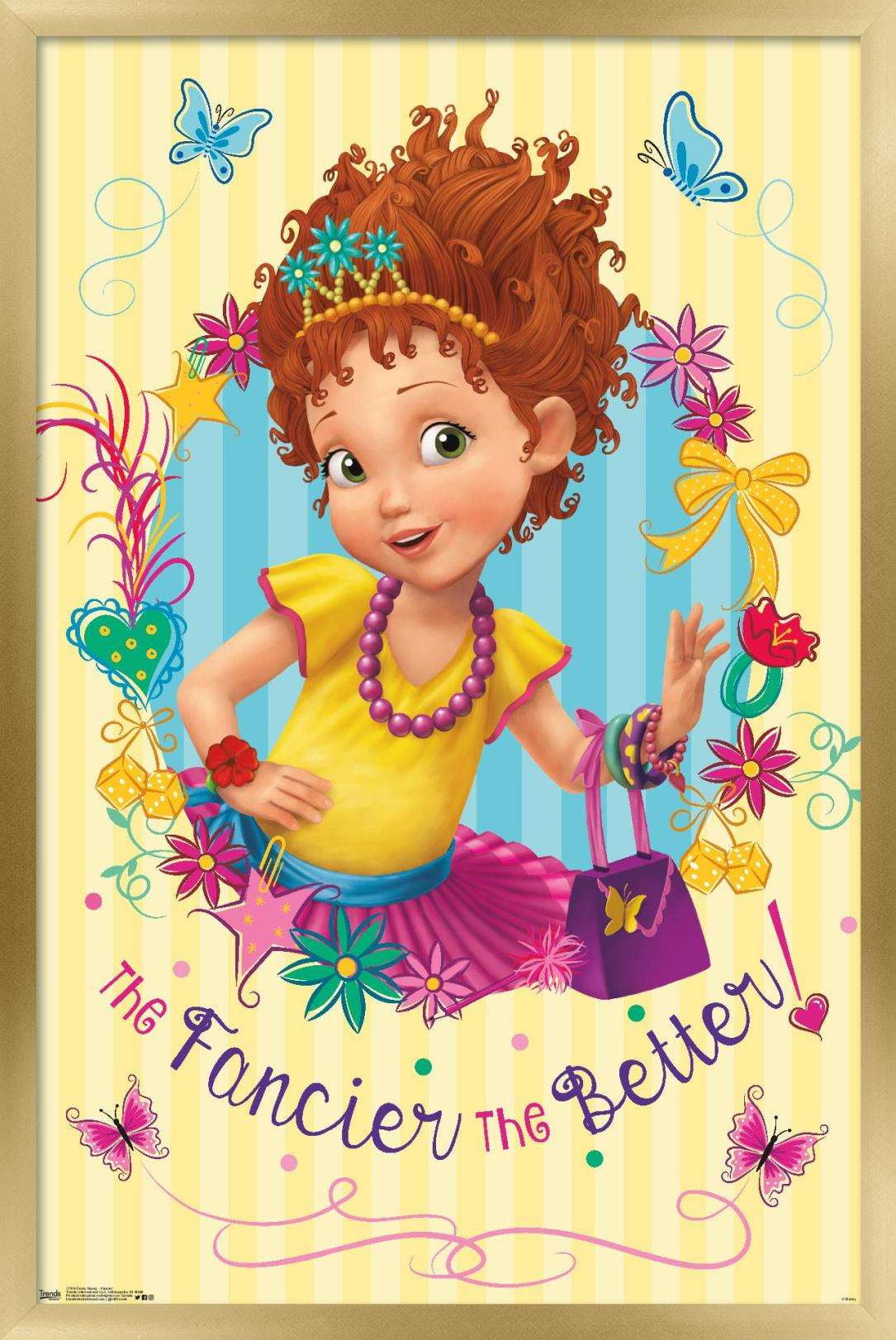 Disney Fancy Nancy - Fancier Wall Poster, 22.375" x 34", Framed ...