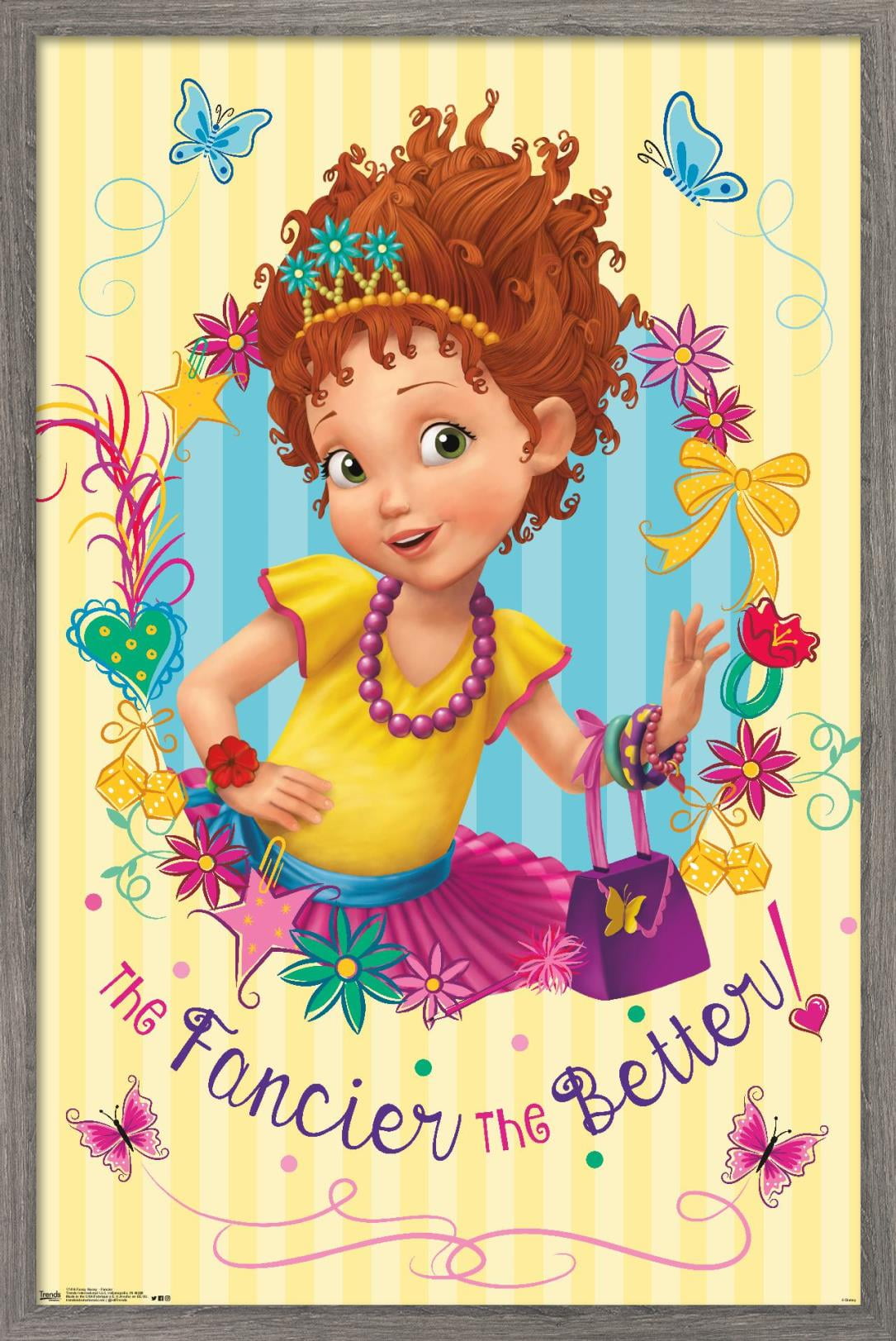 Disney Fancy Nancy - Fancier Wall Poster, 22.375" x 34", Framed ...