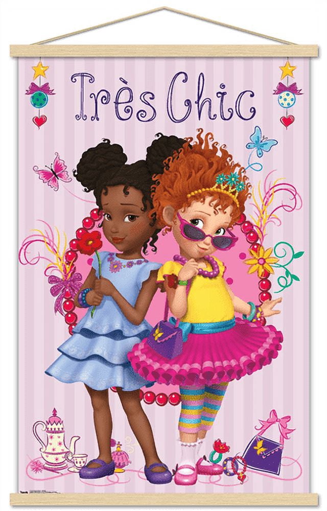 Disney Fancy Nancy - Friends Wall Poster with Magnetic Frame, 22.375" x ...
