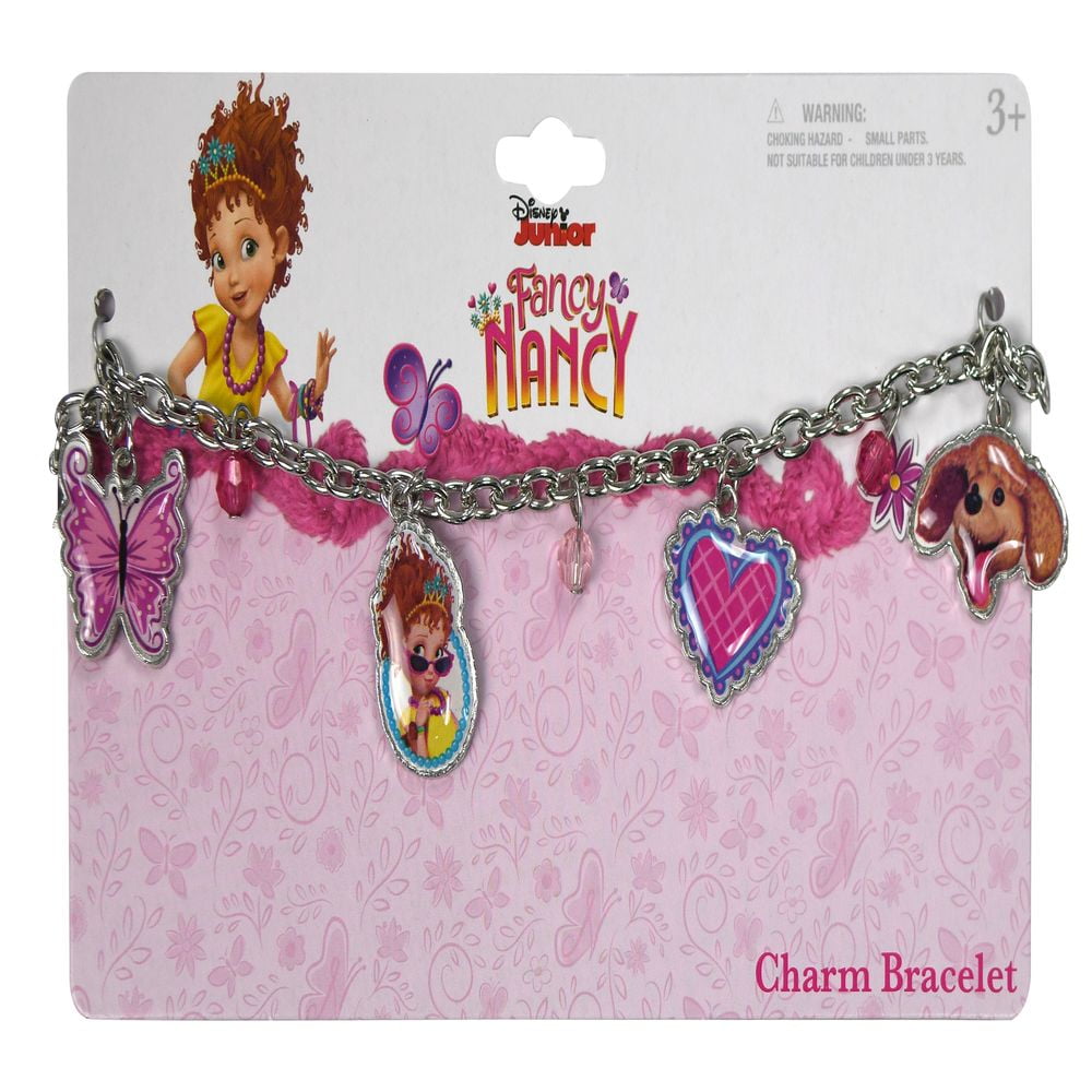 Disney Fancy Nancy Metallic Charm Bracelets - Walmart.com