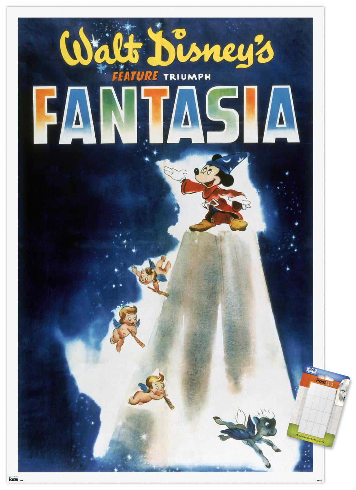 Disney Fantasia - One Sheet Wall Poster, 22.375" x 34" - Walmart.com