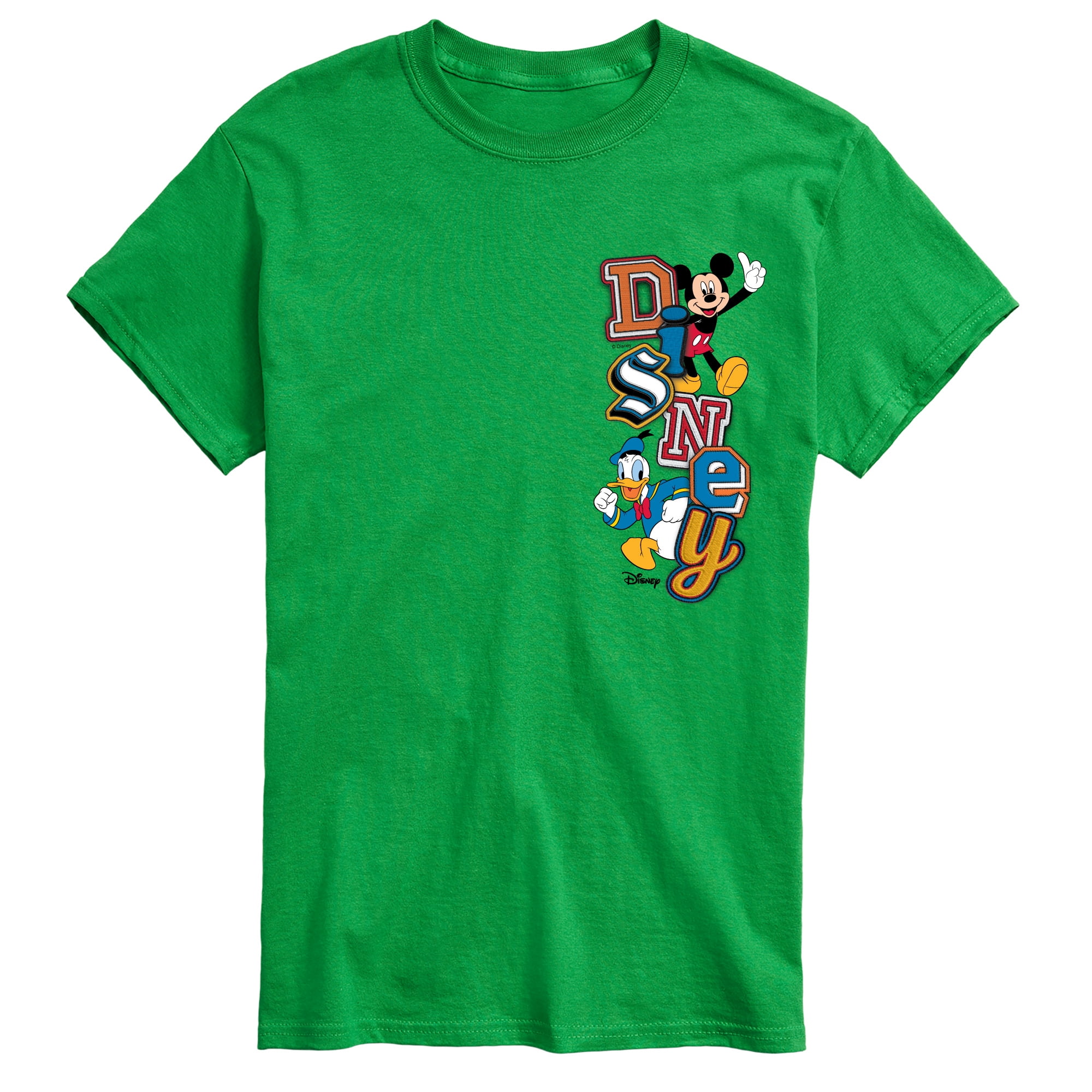 Disney - Faux Patch - Men's Short Sleeve Graphic T-Shirt - Walmart.com