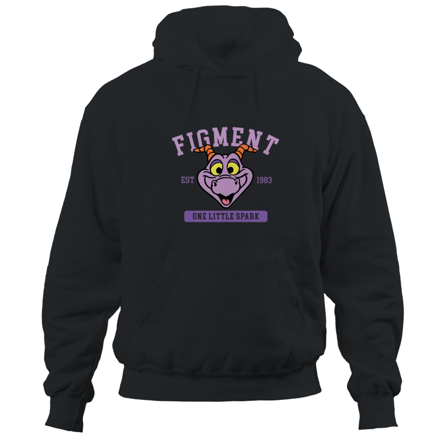 Disney Figment, Epcot Figment, Figment Est 1983 Unisex Cotton Hoodie ...