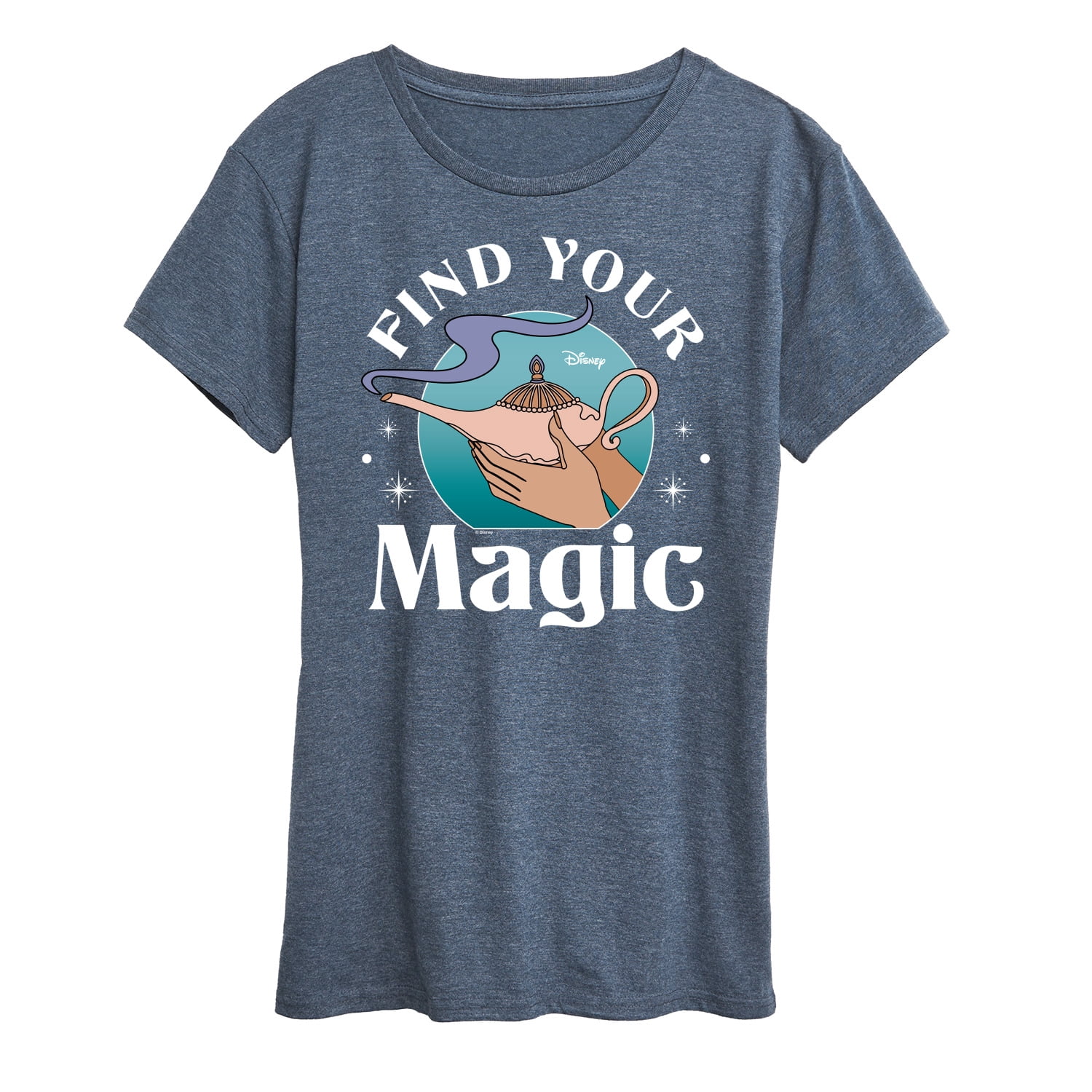 Disney - Find Your Magic - Women's Short Sleeve Graphic T-Shirt ...