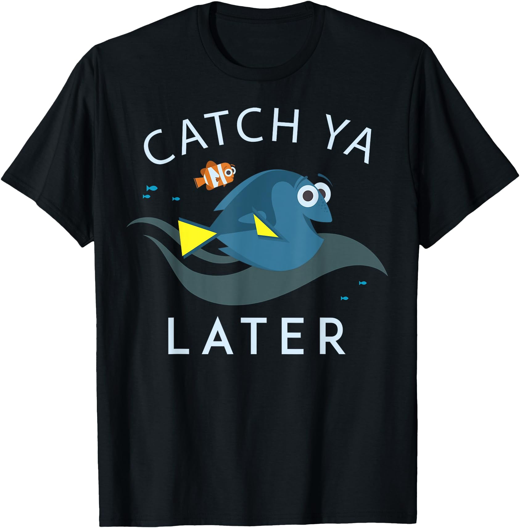Disney Finding Dory Catch Ya Later Nemo Ocean Logo T-Shirt - Walmart.com